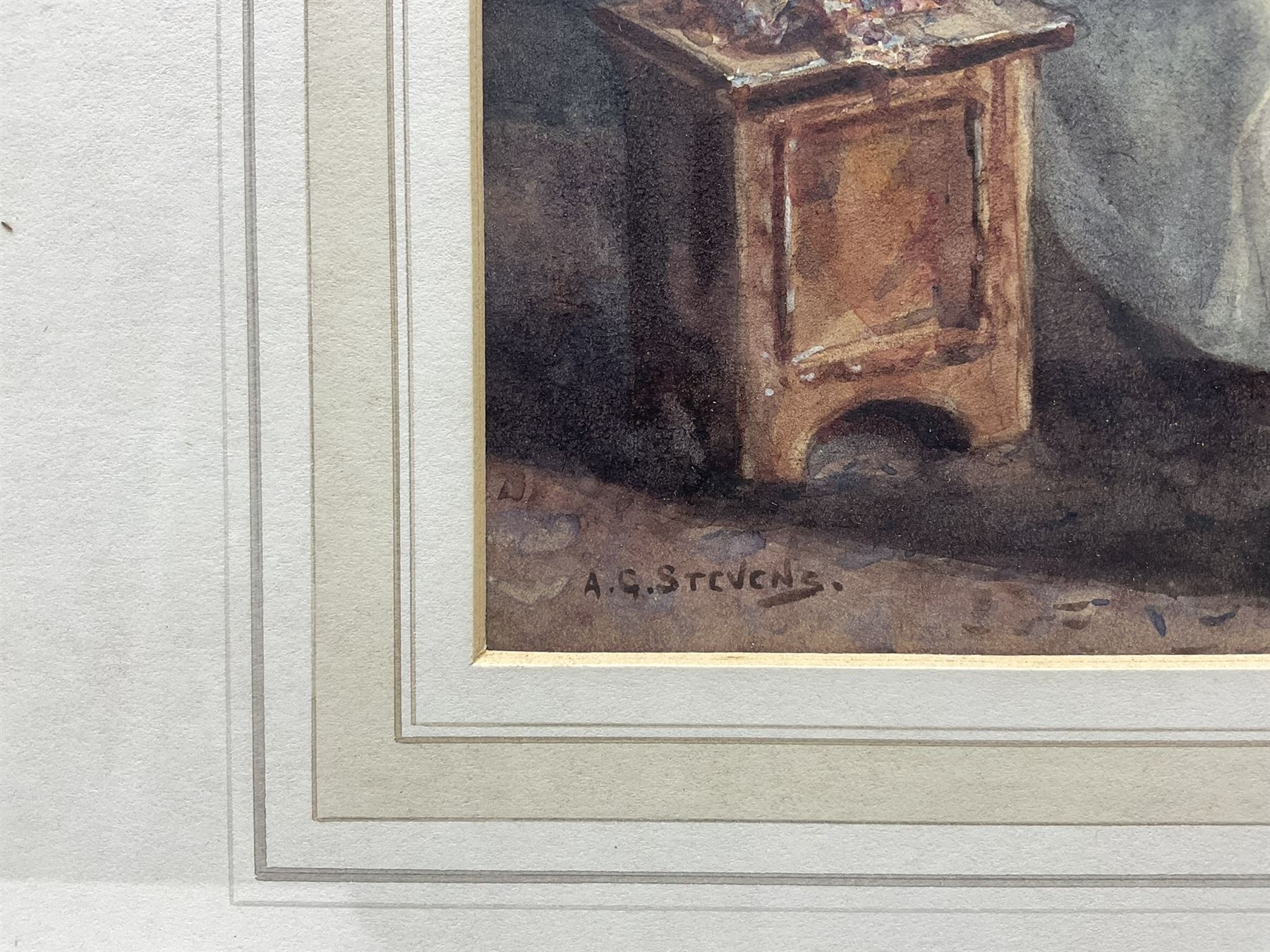 Albert George Stevens | Winding Wool | MutualArt