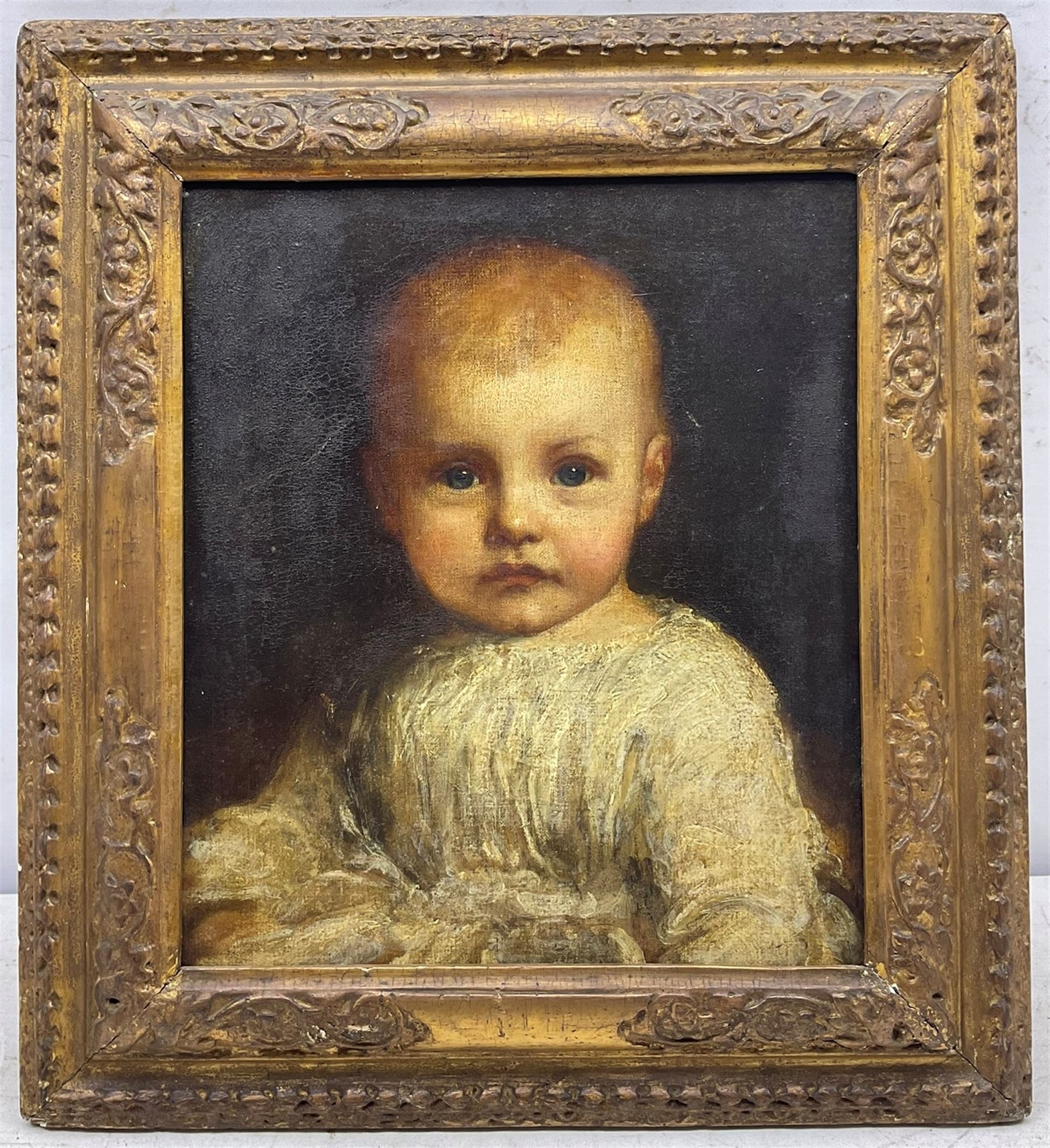 George Frederick Watts | Portrait of a Young Child | MutualArt