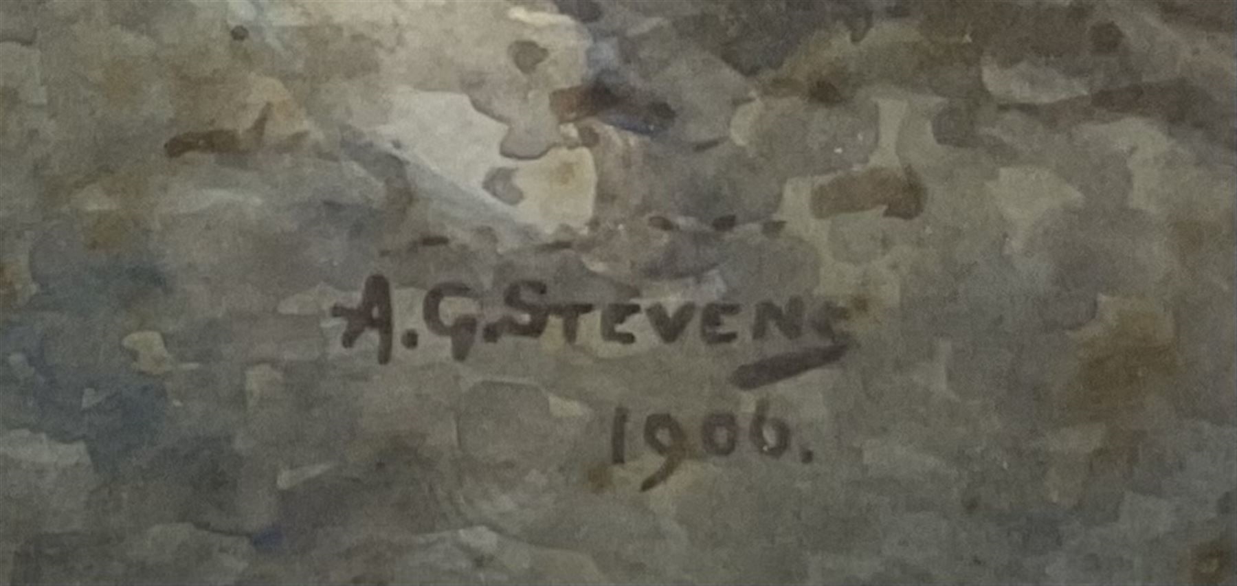 Albert George Stevens | Children in Whitby Market Place (1906) | MutualArt