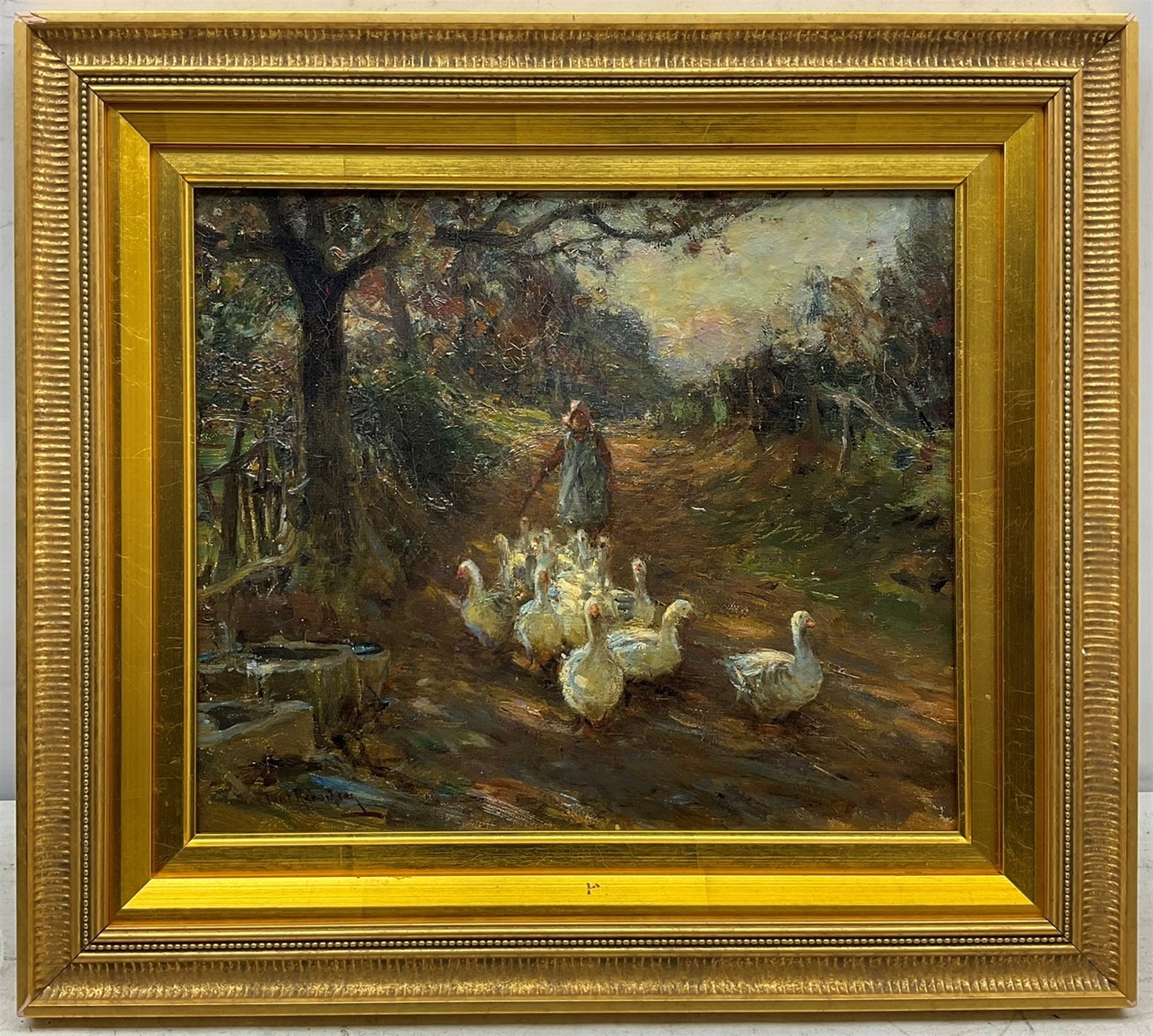 Frederick Stuart Richardson | The Goose Girl | MutualArt