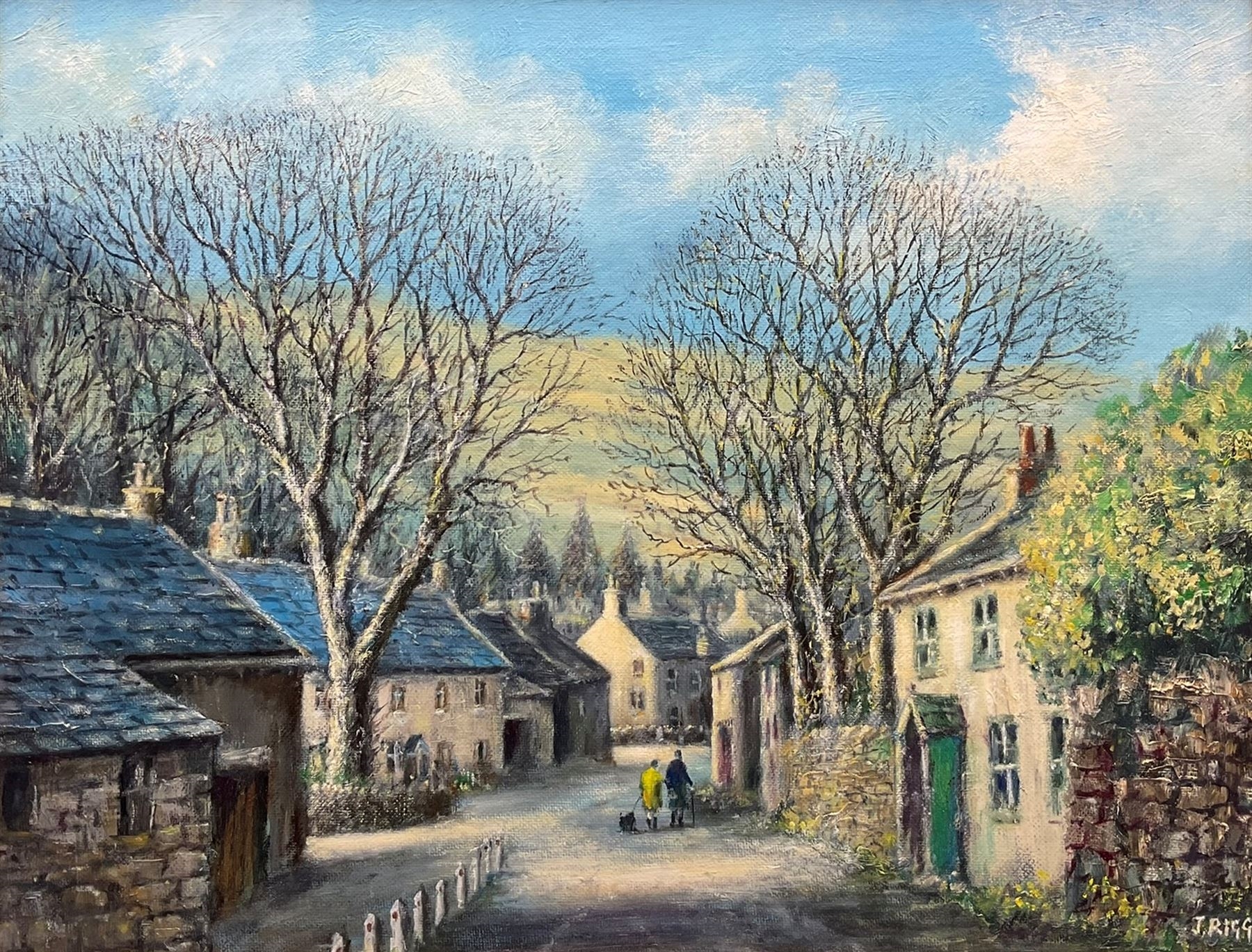 Jack Rigg | A Yorkshire Dales Village | MutualArt