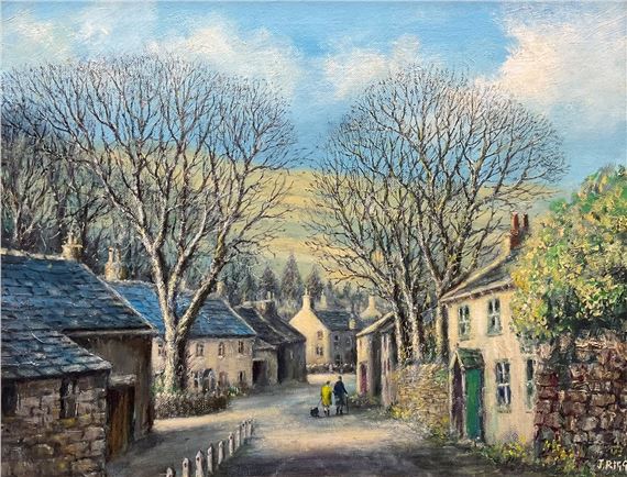 Jack Rigg | A Yorkshire Dales Village | MutualArt