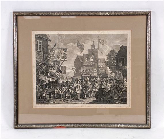 William Hogarth | WILLIAM HOGARTH ENGRAVING (1733) | MutualArt
