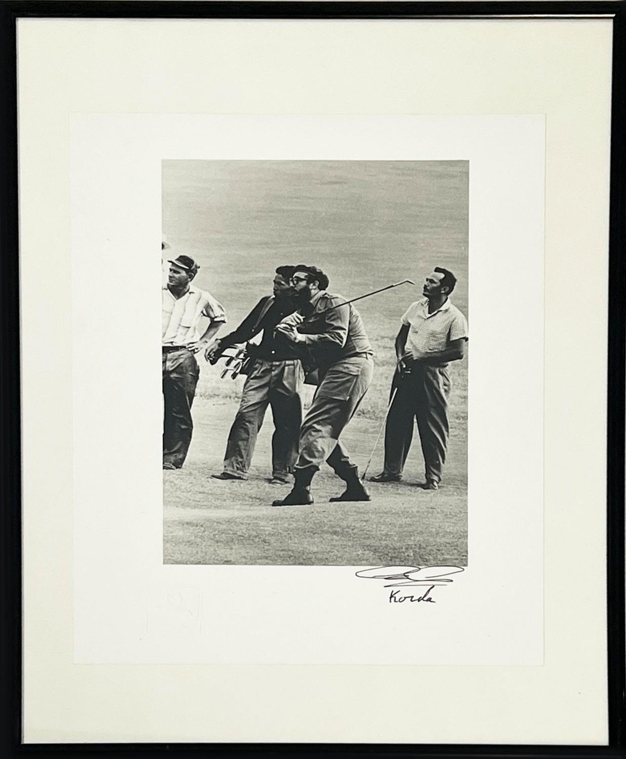 Alberto Korda | 'Fidel Castro playing golf' | MutualArt