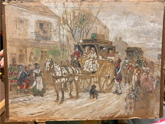 Eugène Chaperon | Eugène CHAPERON (1857-1938) The Arrival of the ...