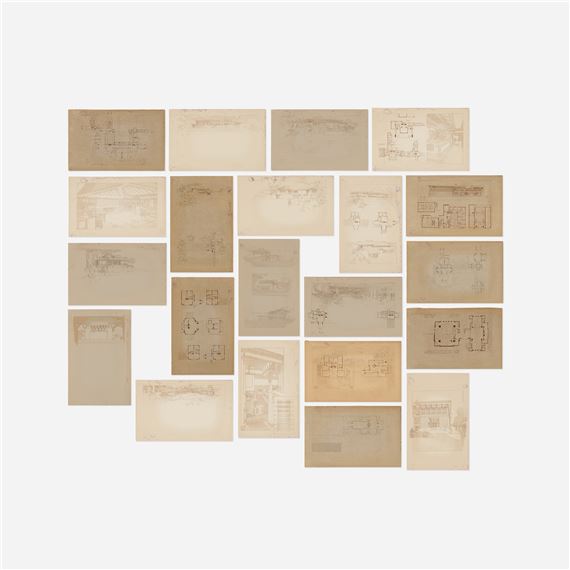 Frank Lloyd Wright | Plates from the Wasmuth Portfolio (1911) | MutualArt