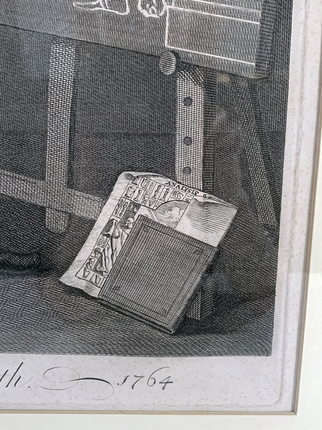 William Hogarth | WILLIAM HOGARTH ENGRAVING PORTRAIT OF HOGARTH WITH ...