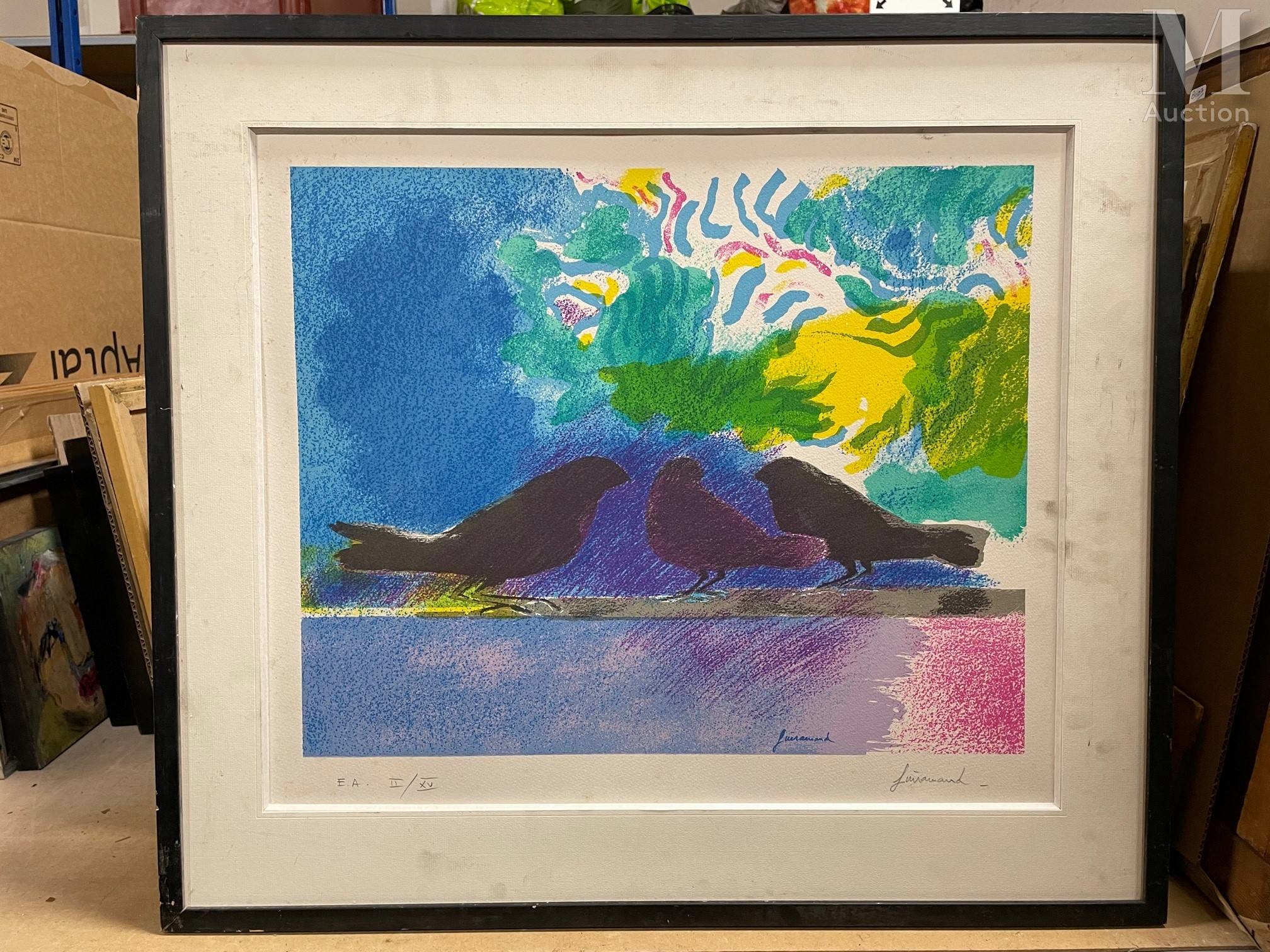 Paul Guiramand | Lithographie en couleurs | MutualArt