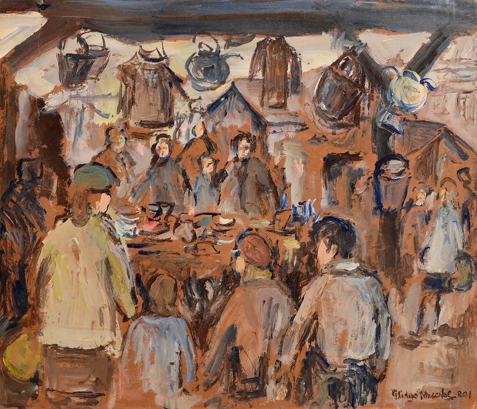 Gladys MacCabe | Market Day, Galway | MutualArt
