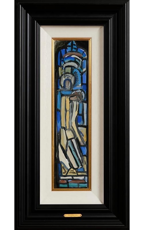 Evie Hone | Study for a Stained Glass Window | MutualArt