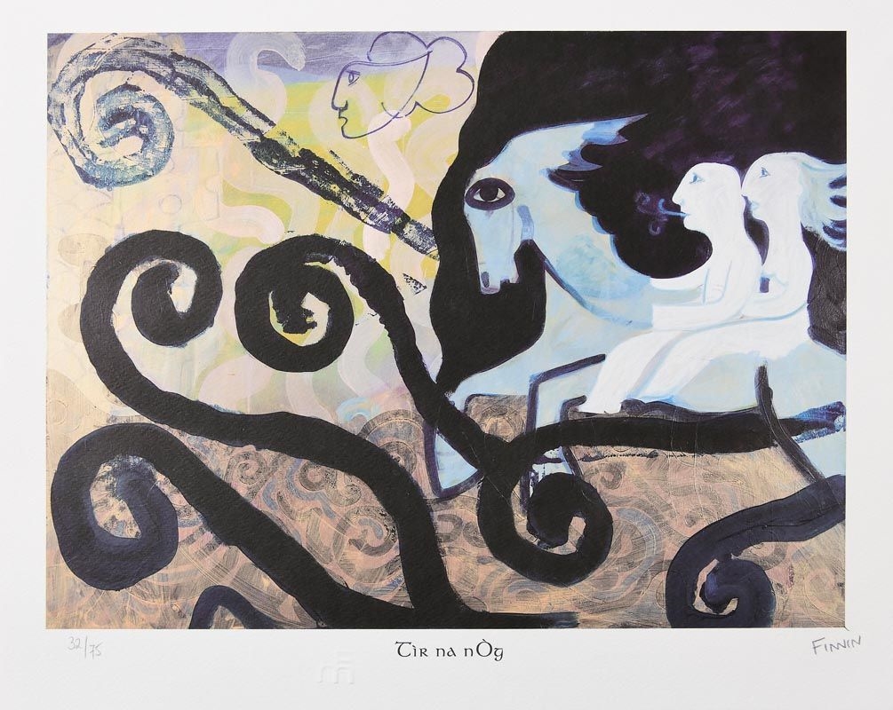 Martin Finnin | The Four Cycles of Celtic Mythology | MutualArt