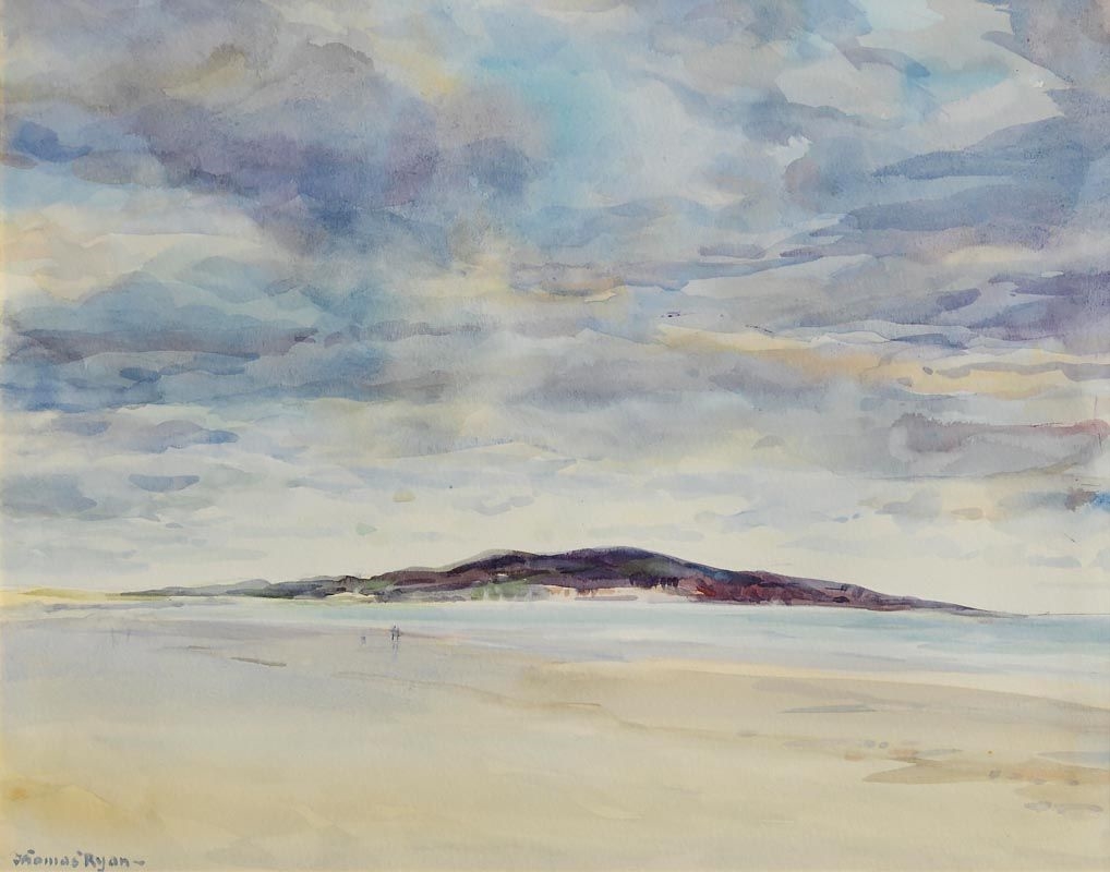 Thomas Ryan | Howth Head from North Bull Island | MutualArt