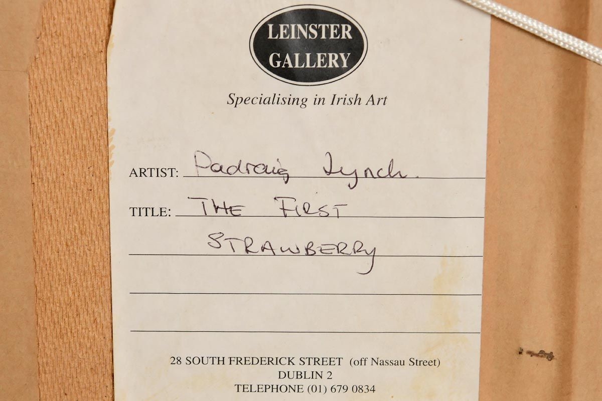 Padraig Lynch | The First Strawberries | MutualArt