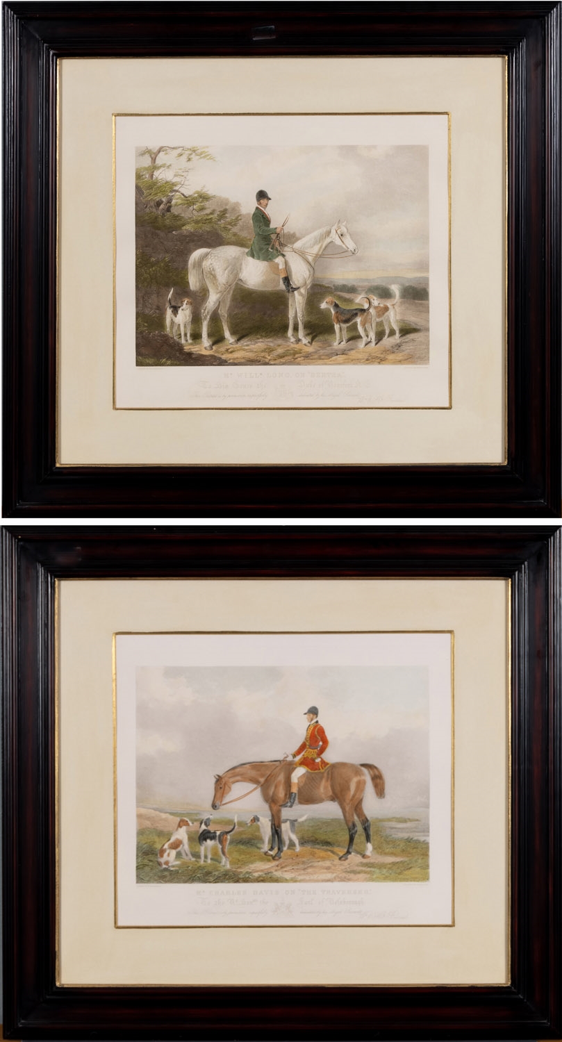 Edward Hacker | A pair of hunting prints | MutualArt