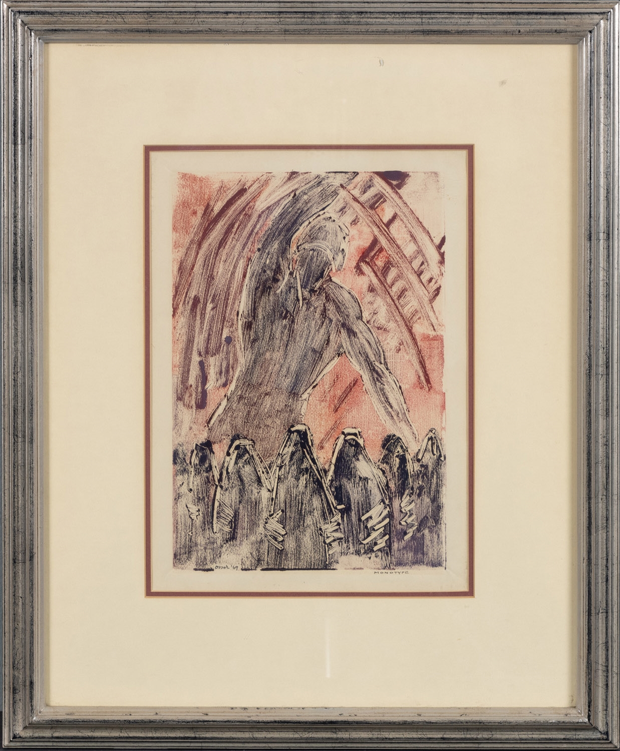 Josef Osser | reaching figure | MutualArt