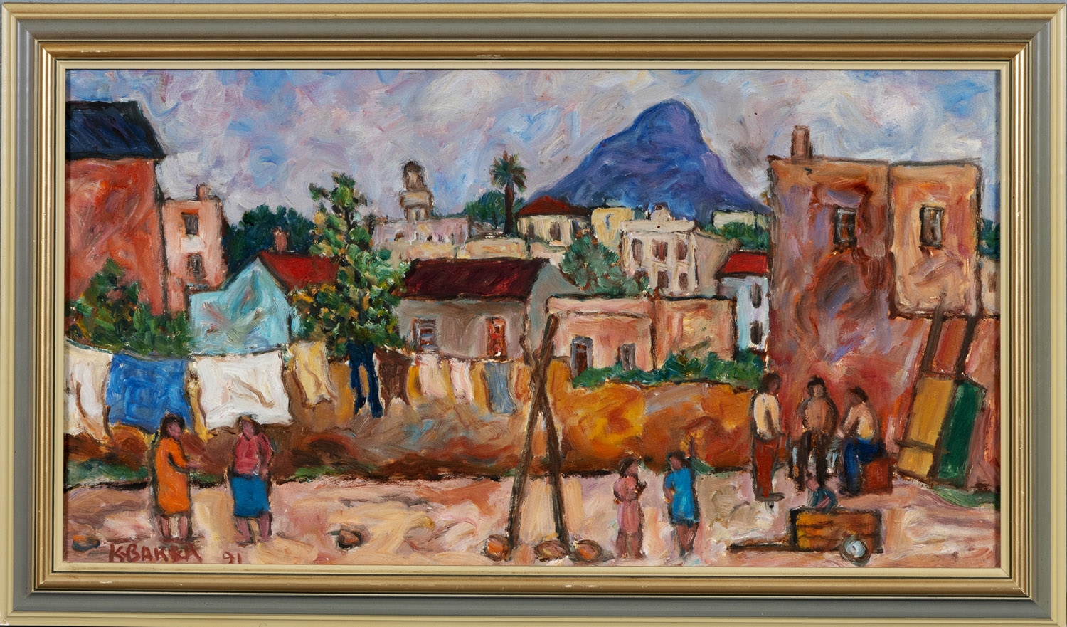 Kenneth Baker | washing line | MutualArt