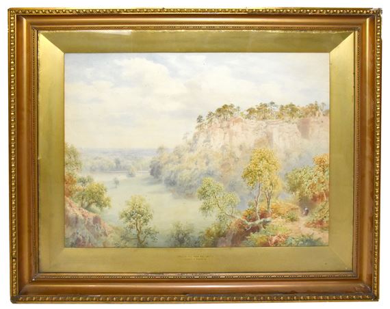 Henry Bowser Wimbush | ‘Grotto Hill from Red Castle’ (2023) | MutualArt