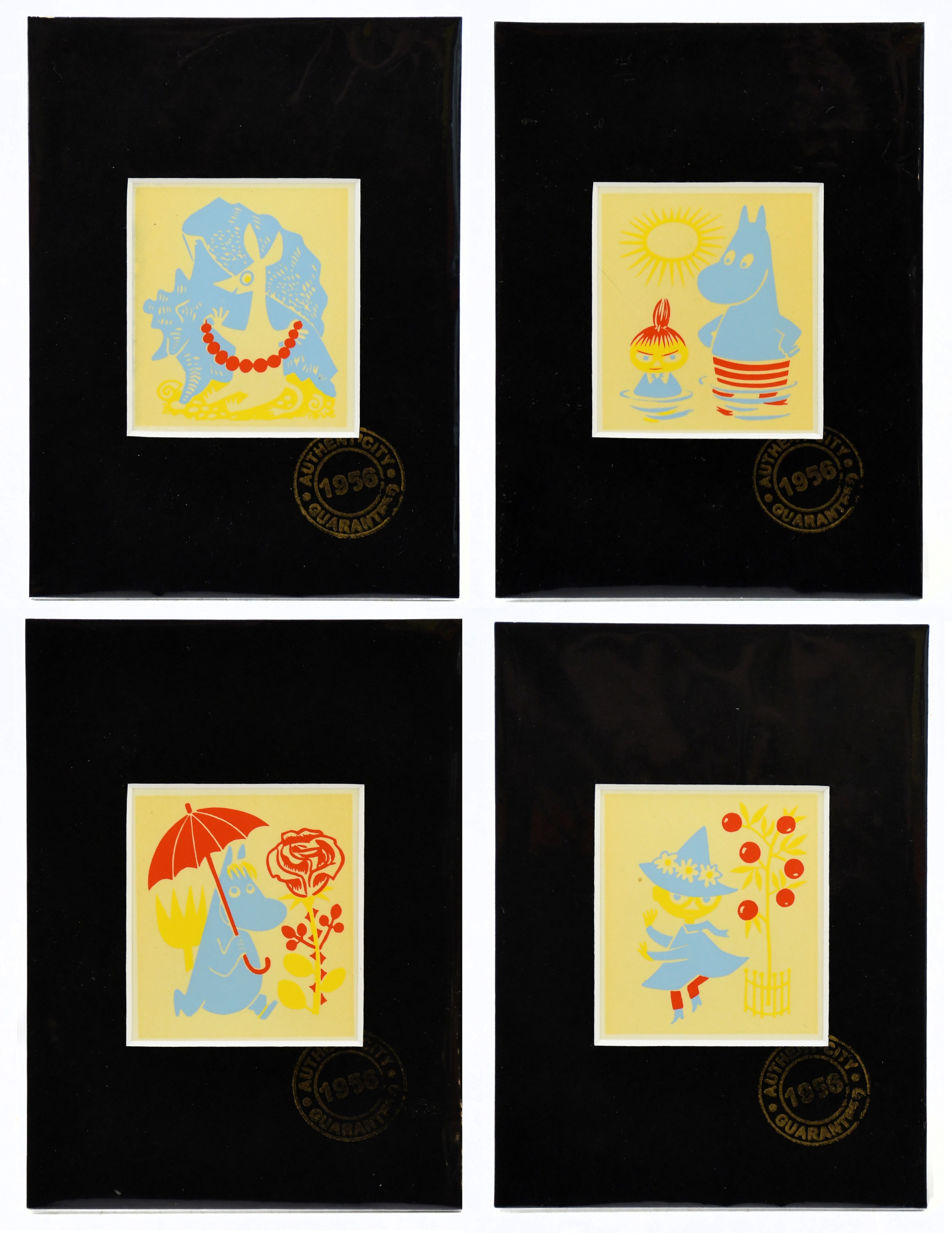 Tove Jansson | Moomin Troll and Little My | MutualArt