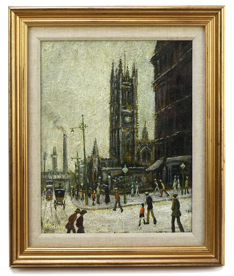 Arthur Delaney | ; oil on panel | MutualArt