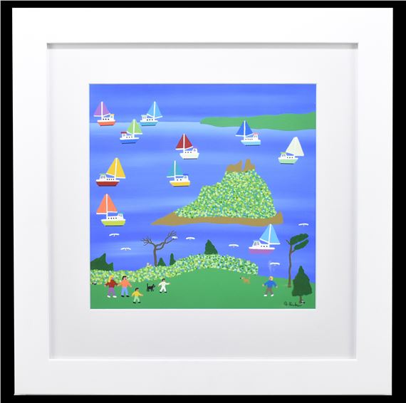 Gordon Barker | 'Thatcher's Rock (2023) | MutualArt