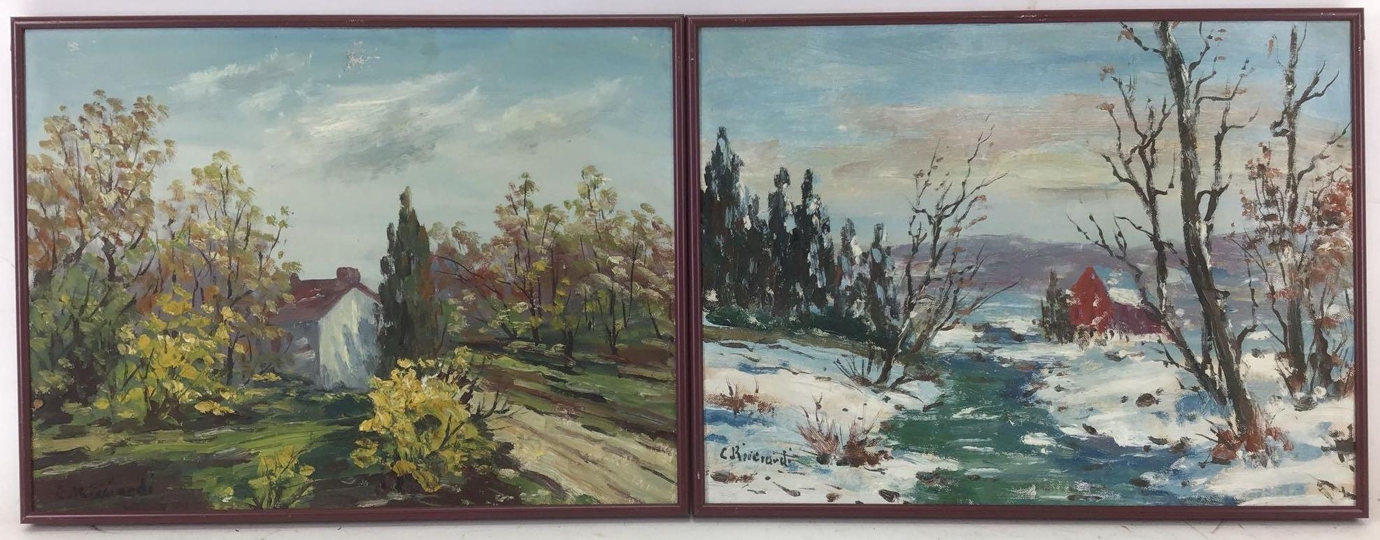 Cesare Ricciardi | Complementing paintings | MutualArt