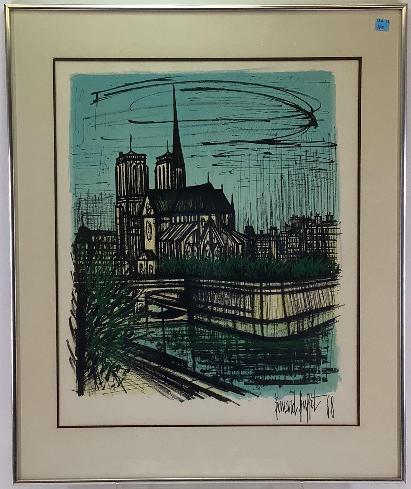 Bernard Buffet | Notre Dame De Paris | MutualArt