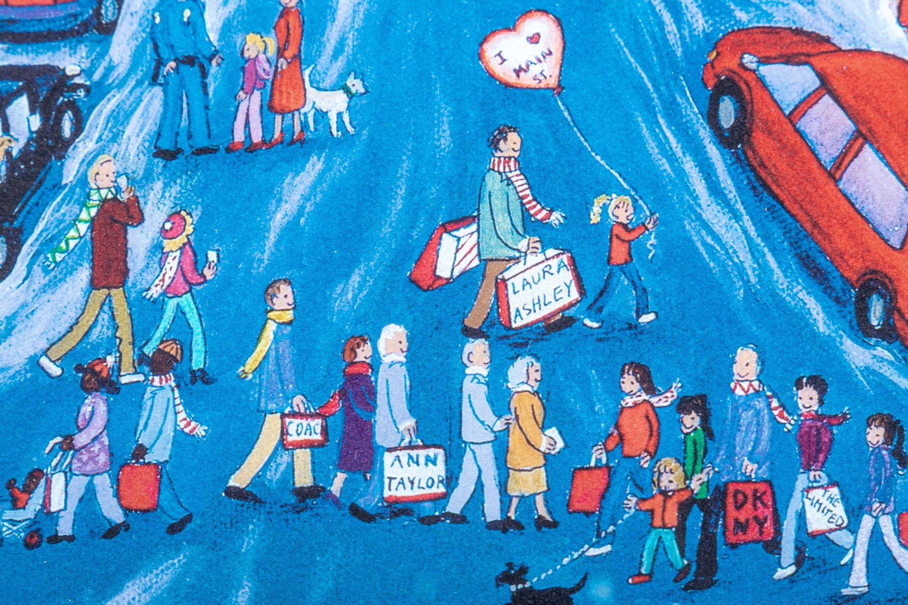 Kathy Jacobsen | Charming Westport CT Street Scene In Winter | MutualArt