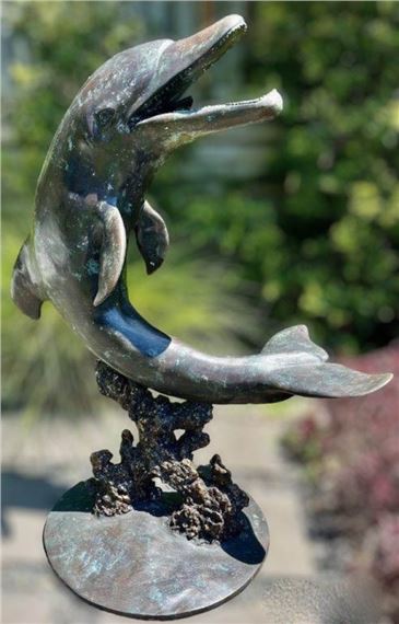 Mario F. Nardini | Dolphin Water Feature (monumental) | MutualArt