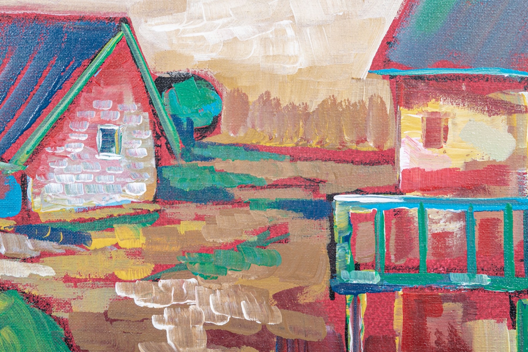 Daniel Nie (dnie) | Village In The Countryside | MutualArt