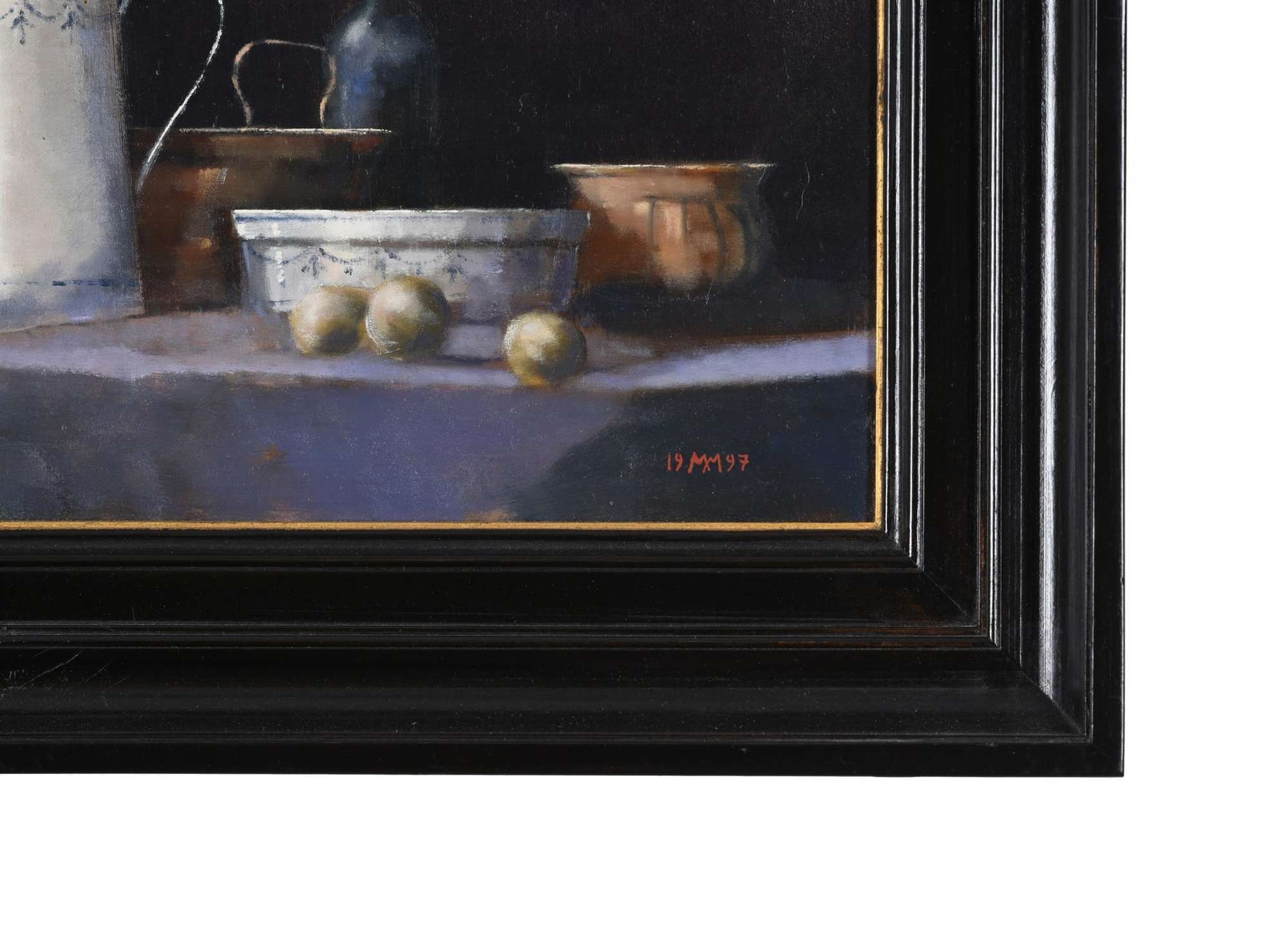 Martin Mooney | STILL LIFE WITH BLUE CLOTH (1997) | MutualArt