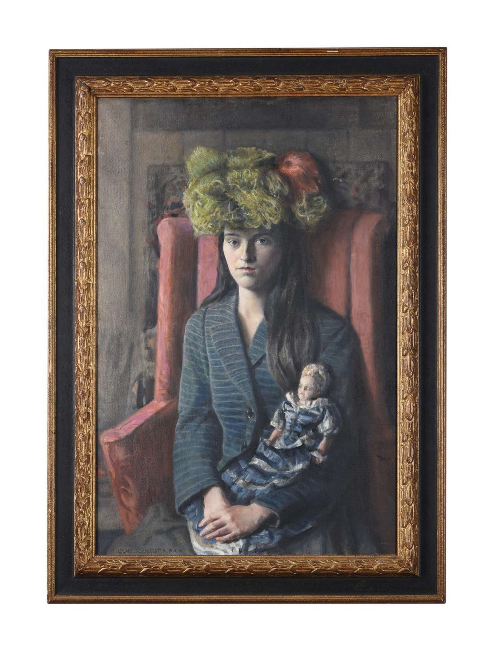 Gerald Leslie Brockhurst | VICTORIANE | MutualArt