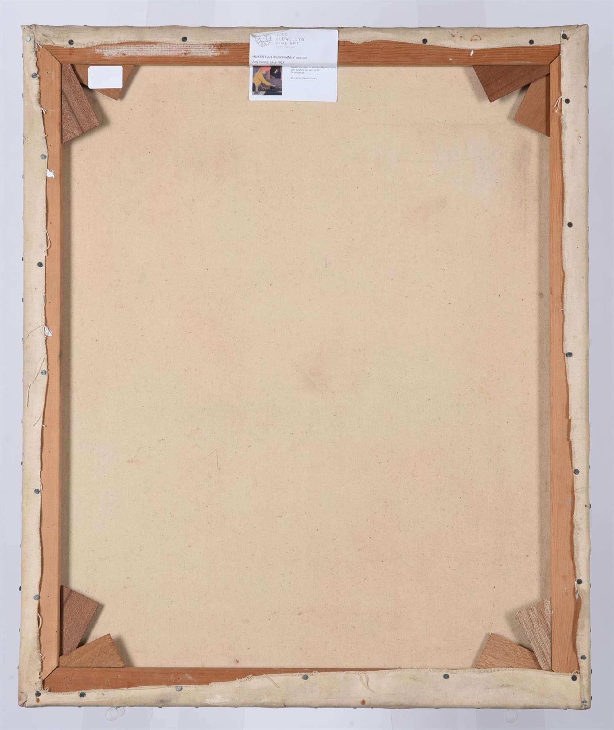 Hubert Arthur Finney | AMY IRONING (Circa 1953) | MutualArt