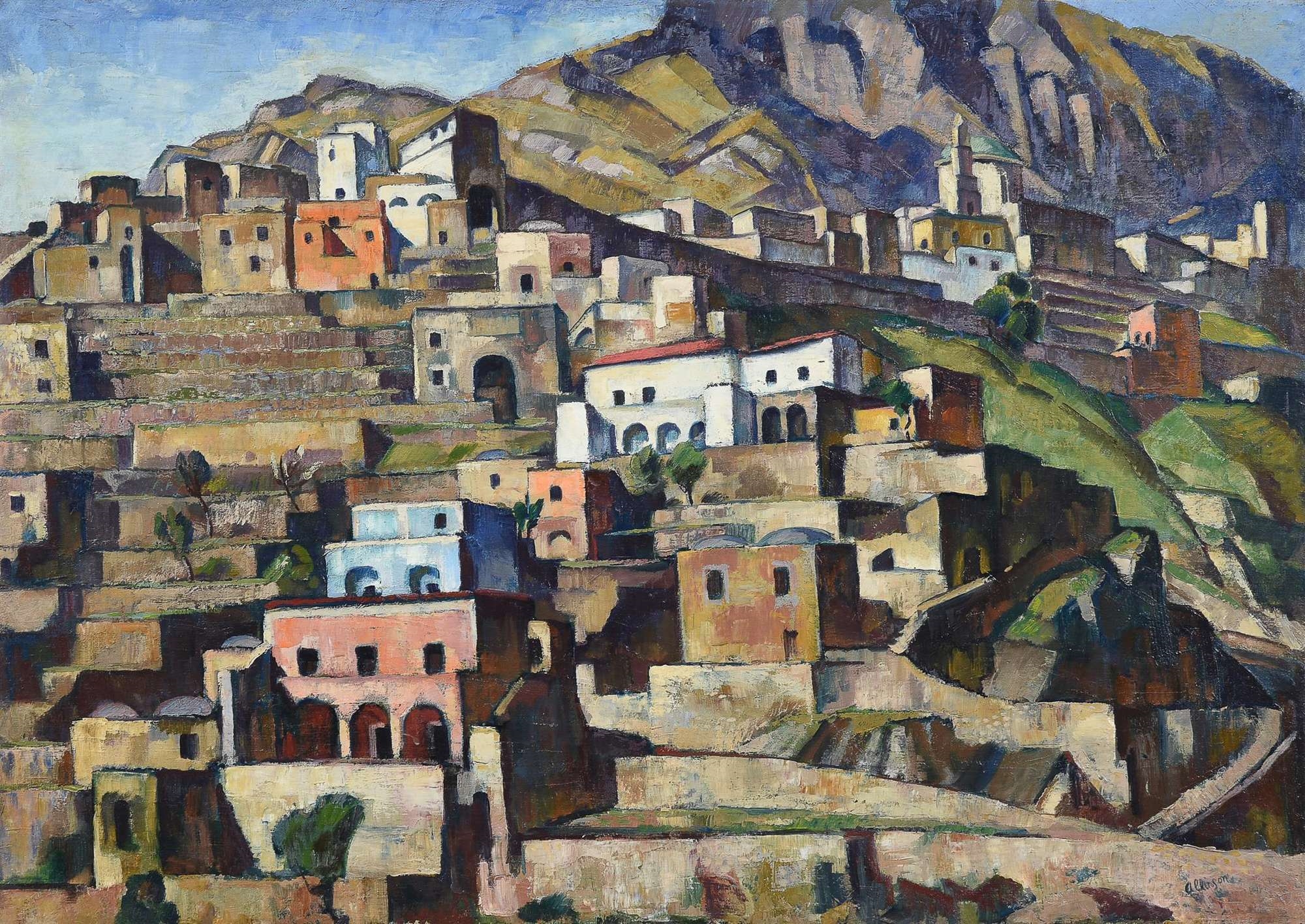 Adrian Allinson | London snow | MutualArt