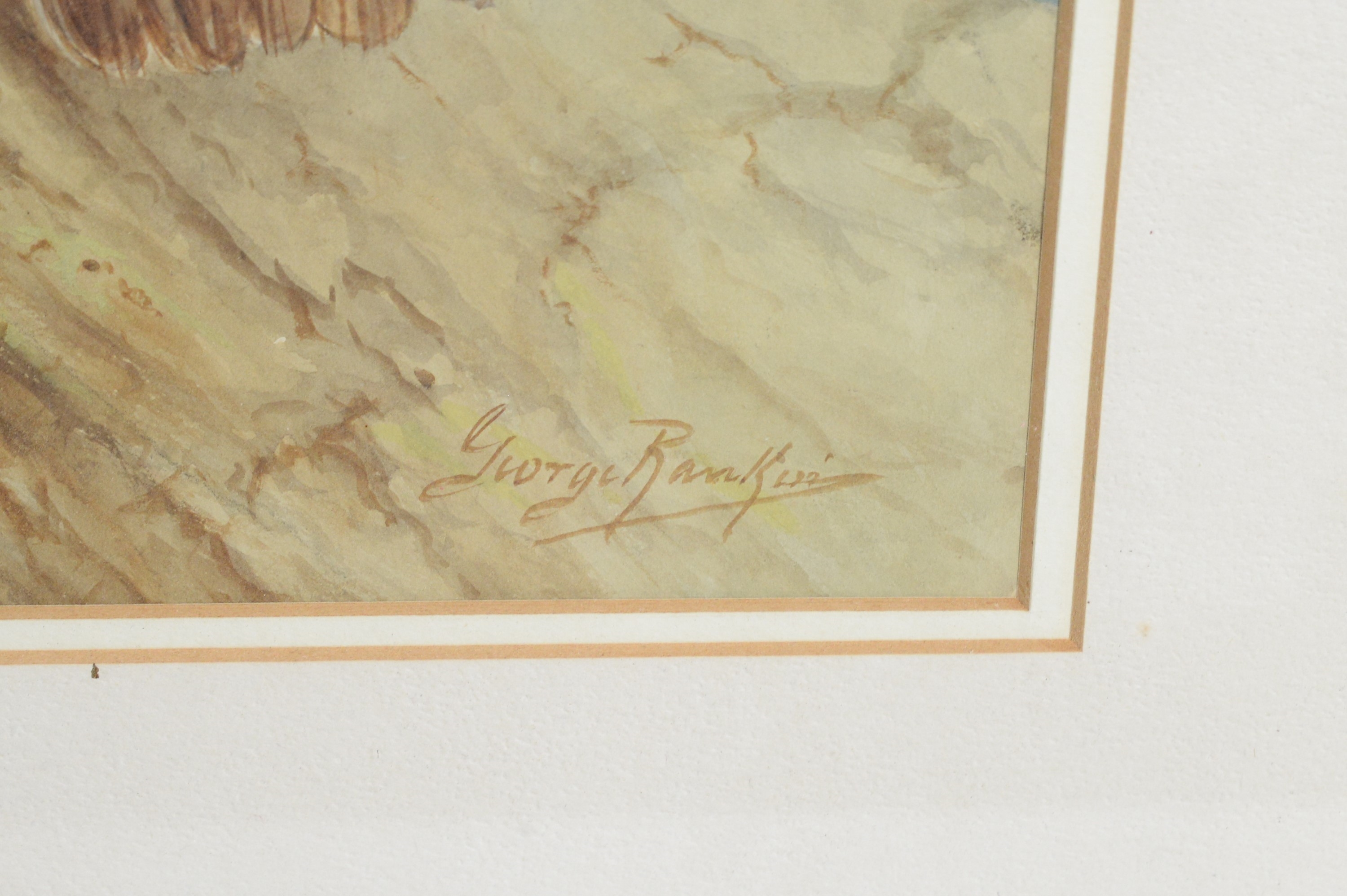 George James Rankin | A Majestic Golden Eagle Foiled Against the ...