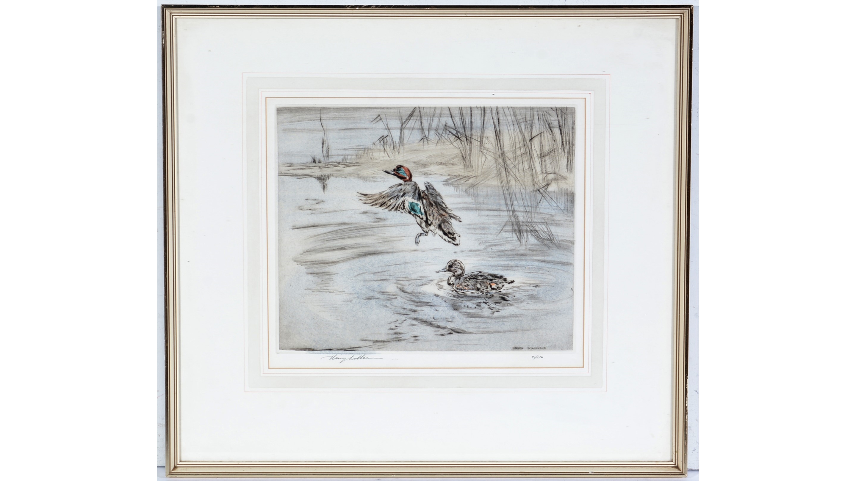 Henry Wilkinson | Ducks Taking Wing, | MutualArt