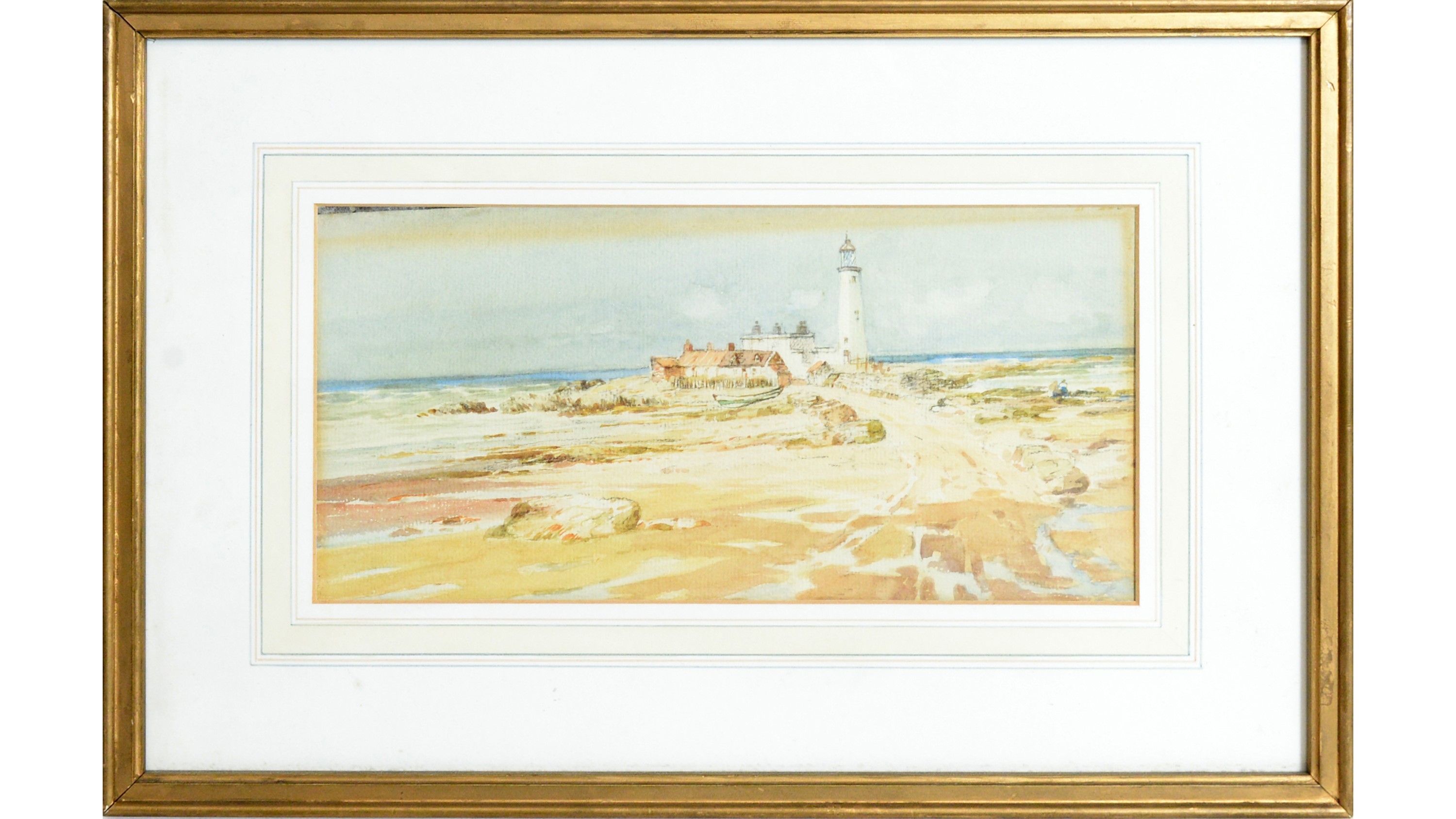 Thomas Swift Hutton | A pair of coastal views, | MutualArt