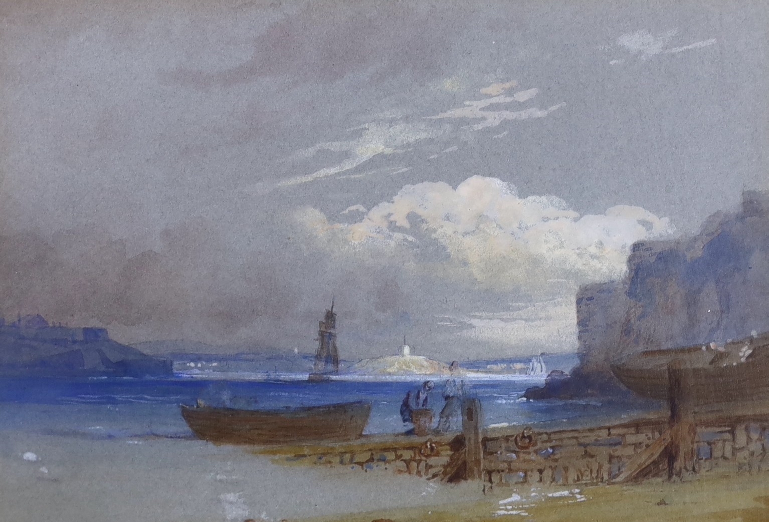 Nicholas Condy | Coastal view near Plymouth | MutualArt
