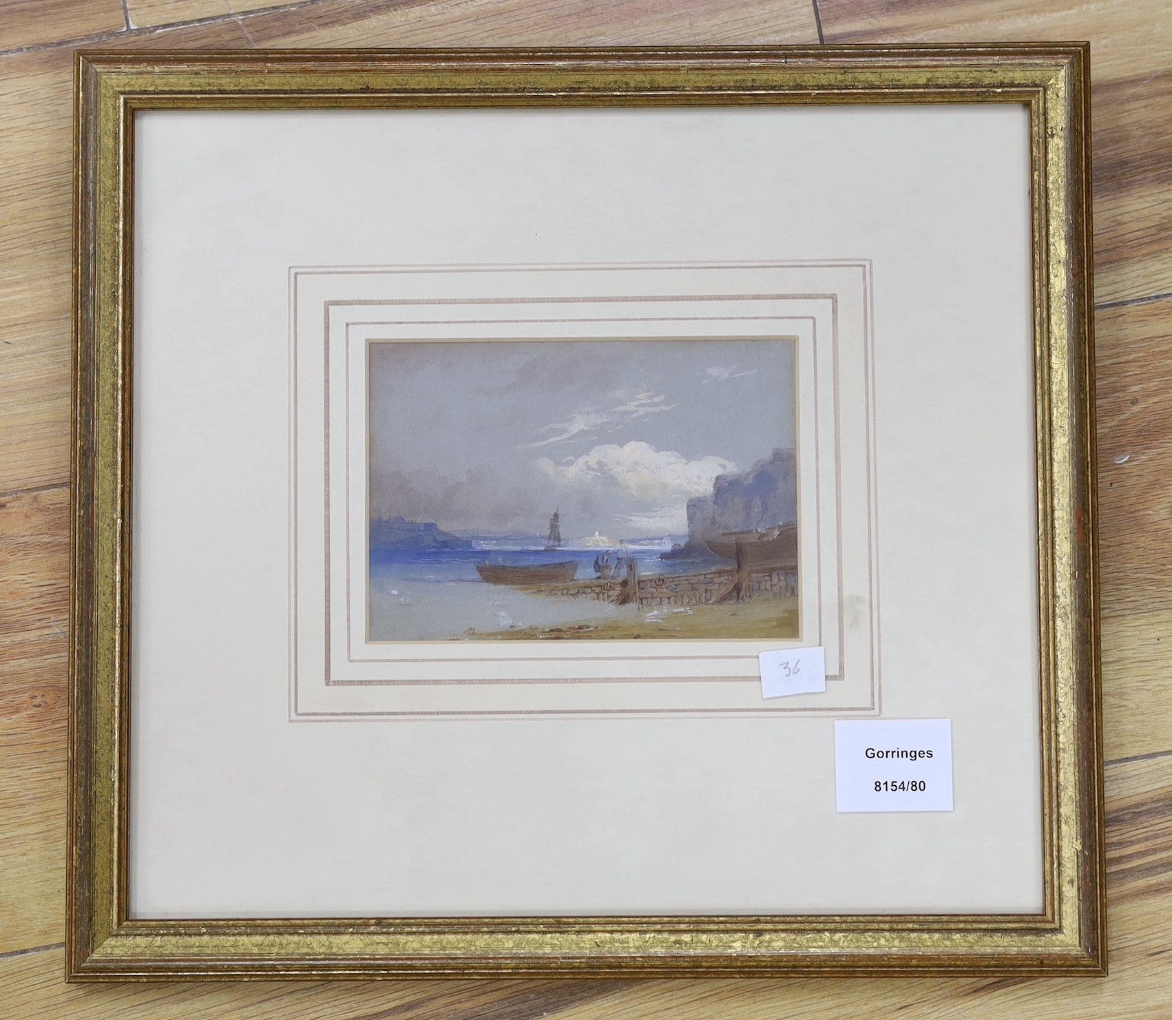 Nicholas Condy | Coastal view near Plymouth | MutualArt