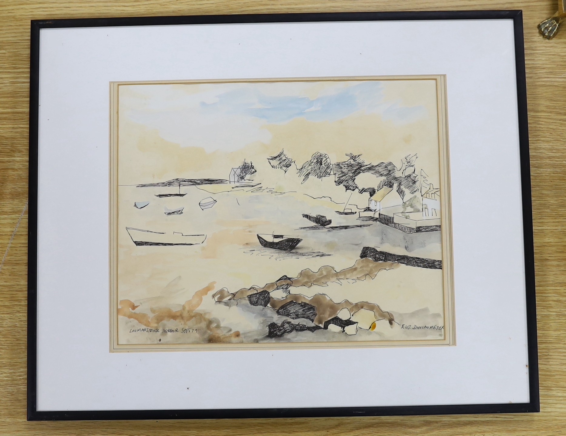 Elizabeth Meyer | Harbour scene | MutualArt