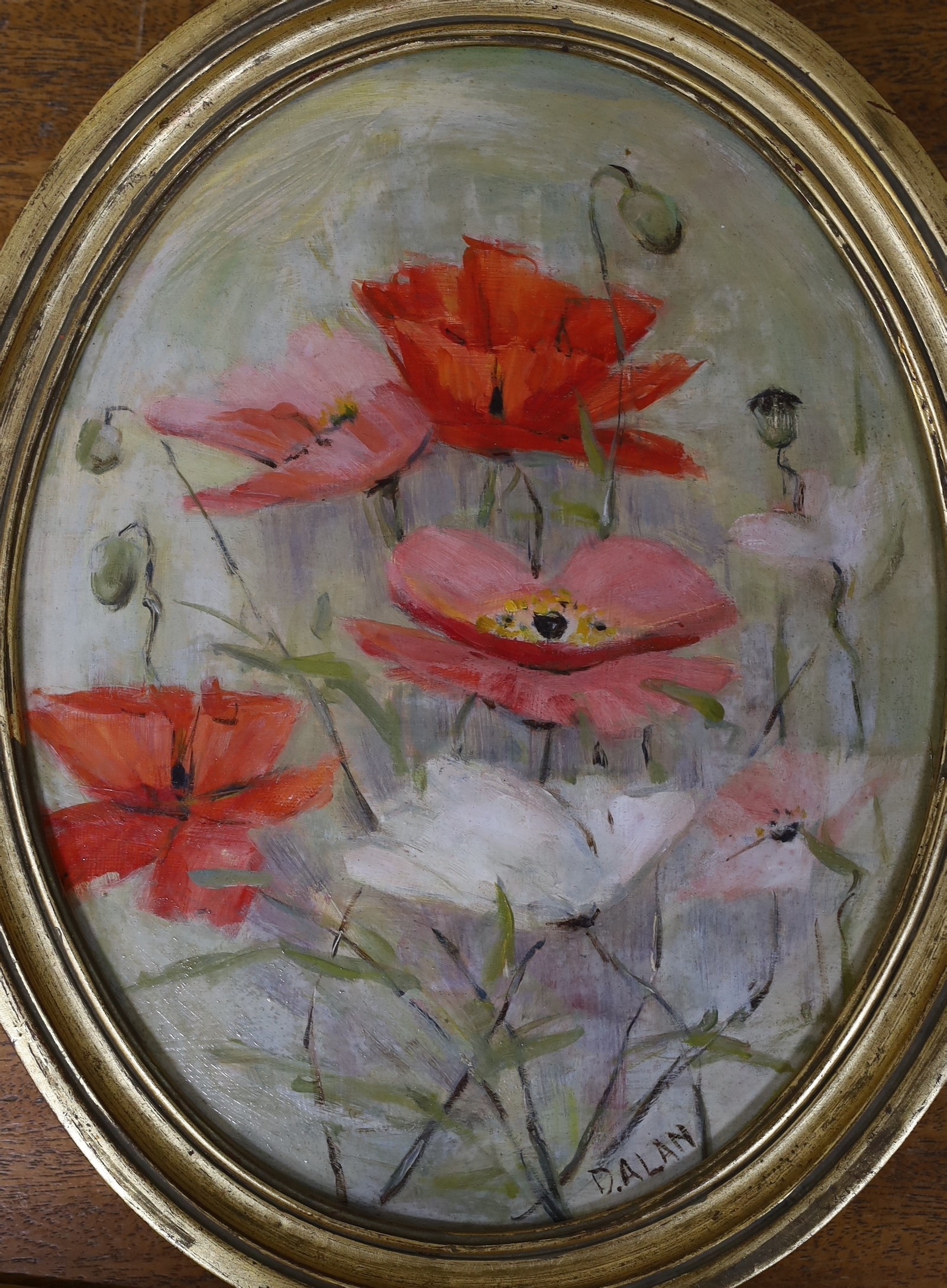 Doreen Allen | ‘Spring in Greece’ and ‘Shirley Poppies | MutualArt