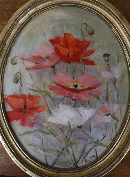 Doreen Allen | ‘Spring in Greece’ and ‘Shirley Poppies | MutualArt