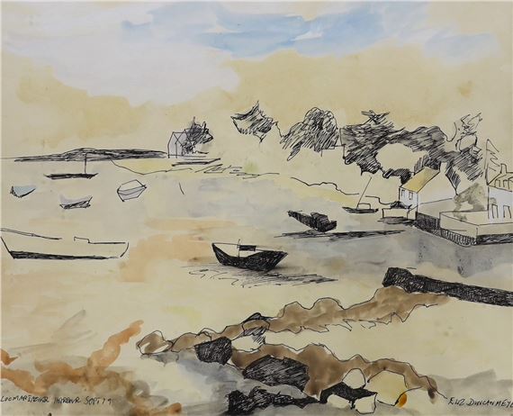 Elizabeth Meyer | Harbour scene | MutualArt
