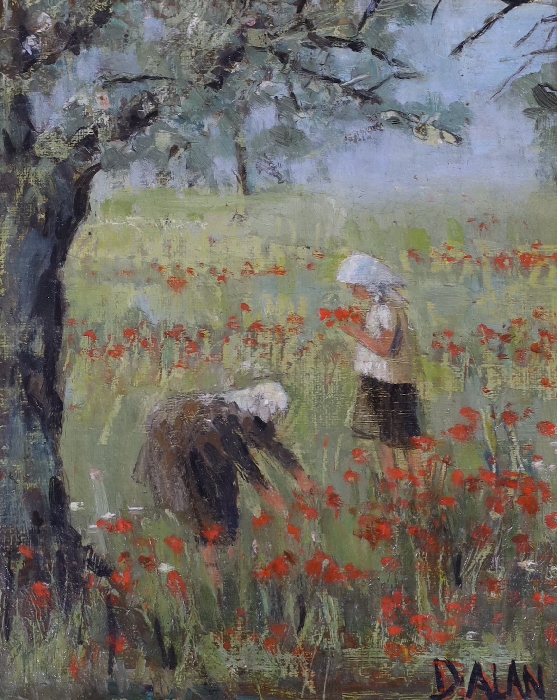 Doreen Allen | ‘Spring in Greece’ and ‘Shirley Poppies | MutualArt