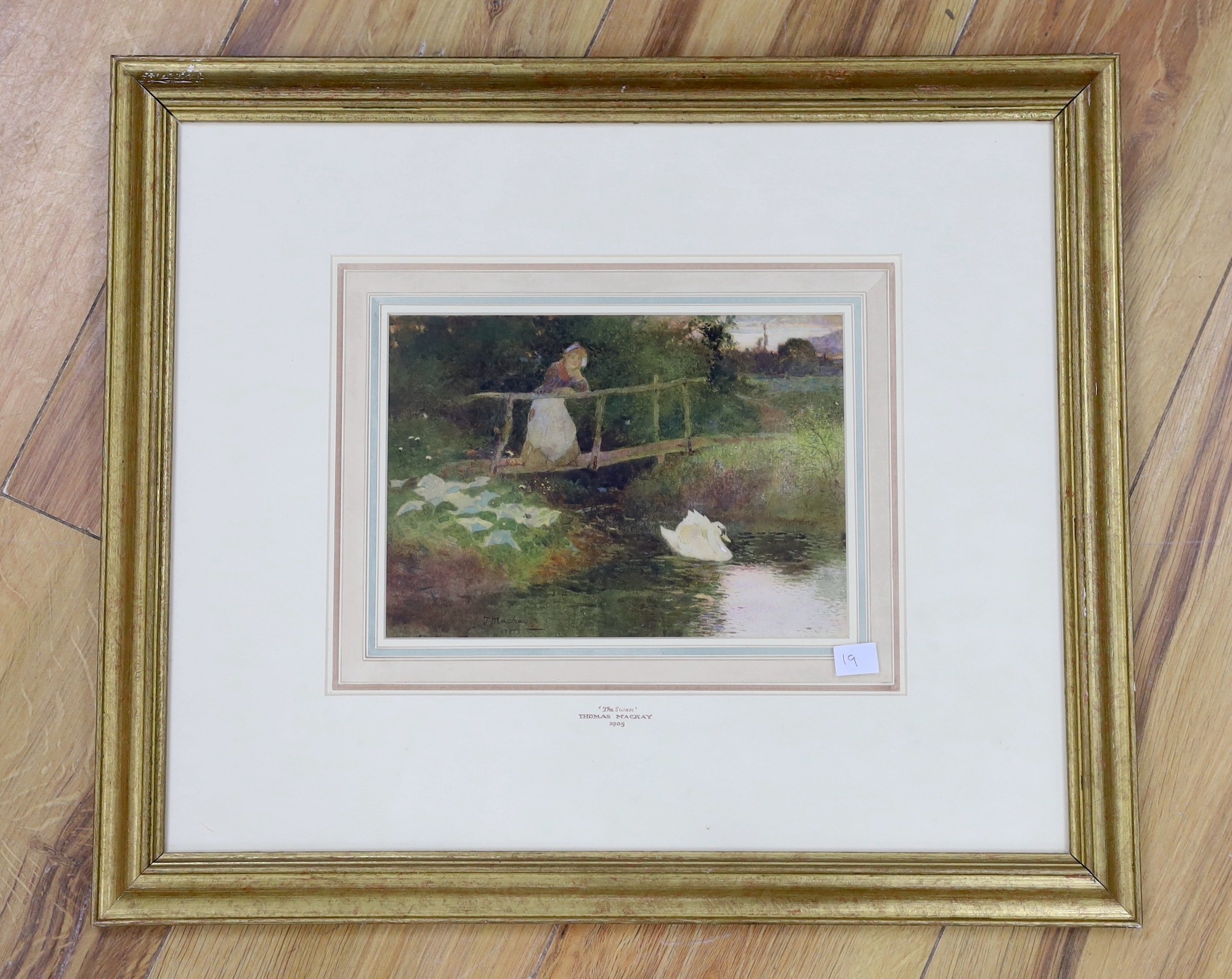 Thomas Mackay | ‘The Swan’ | MutualArt