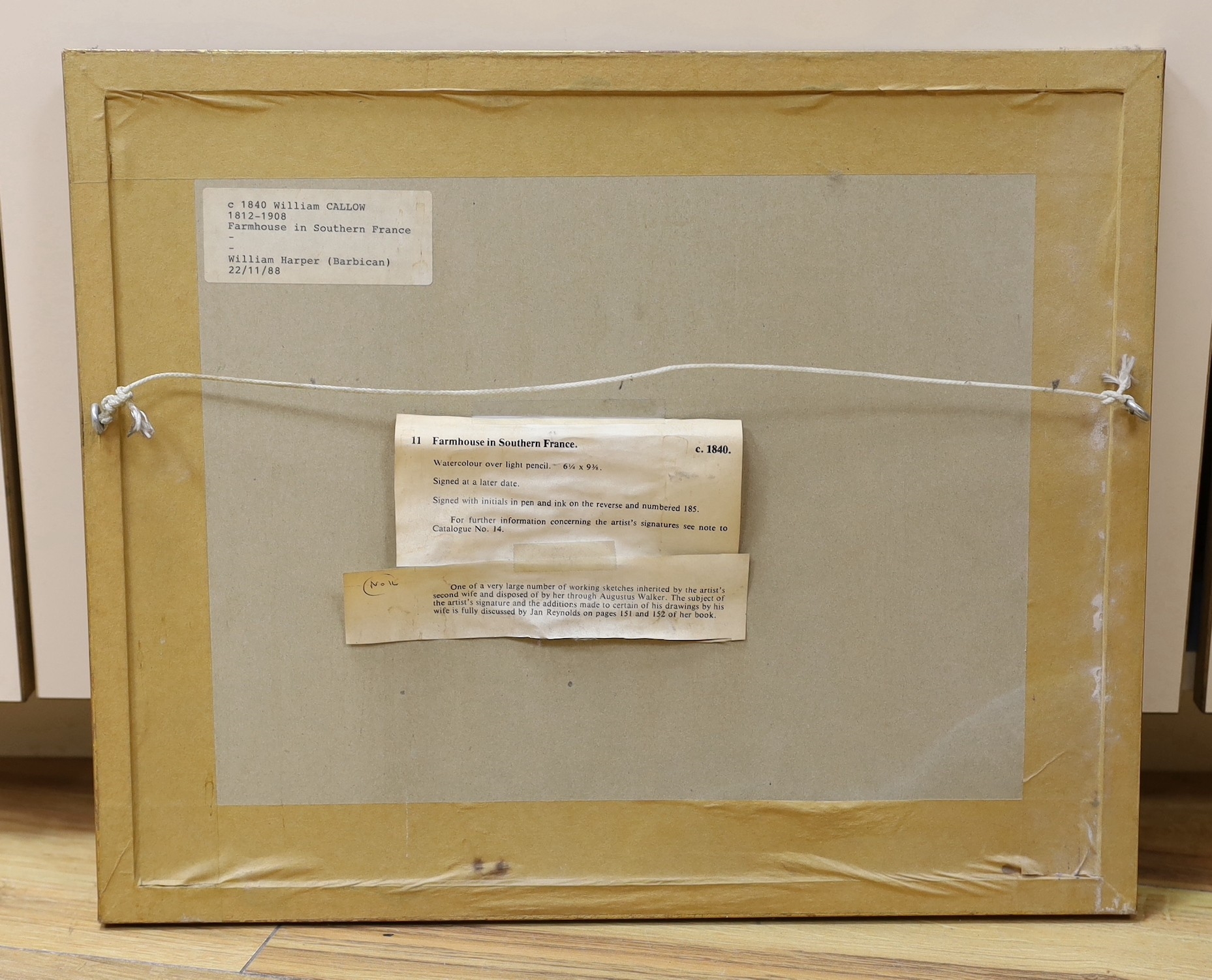 William Callow | Rural view depicting figures and farmhouse | MutualArt