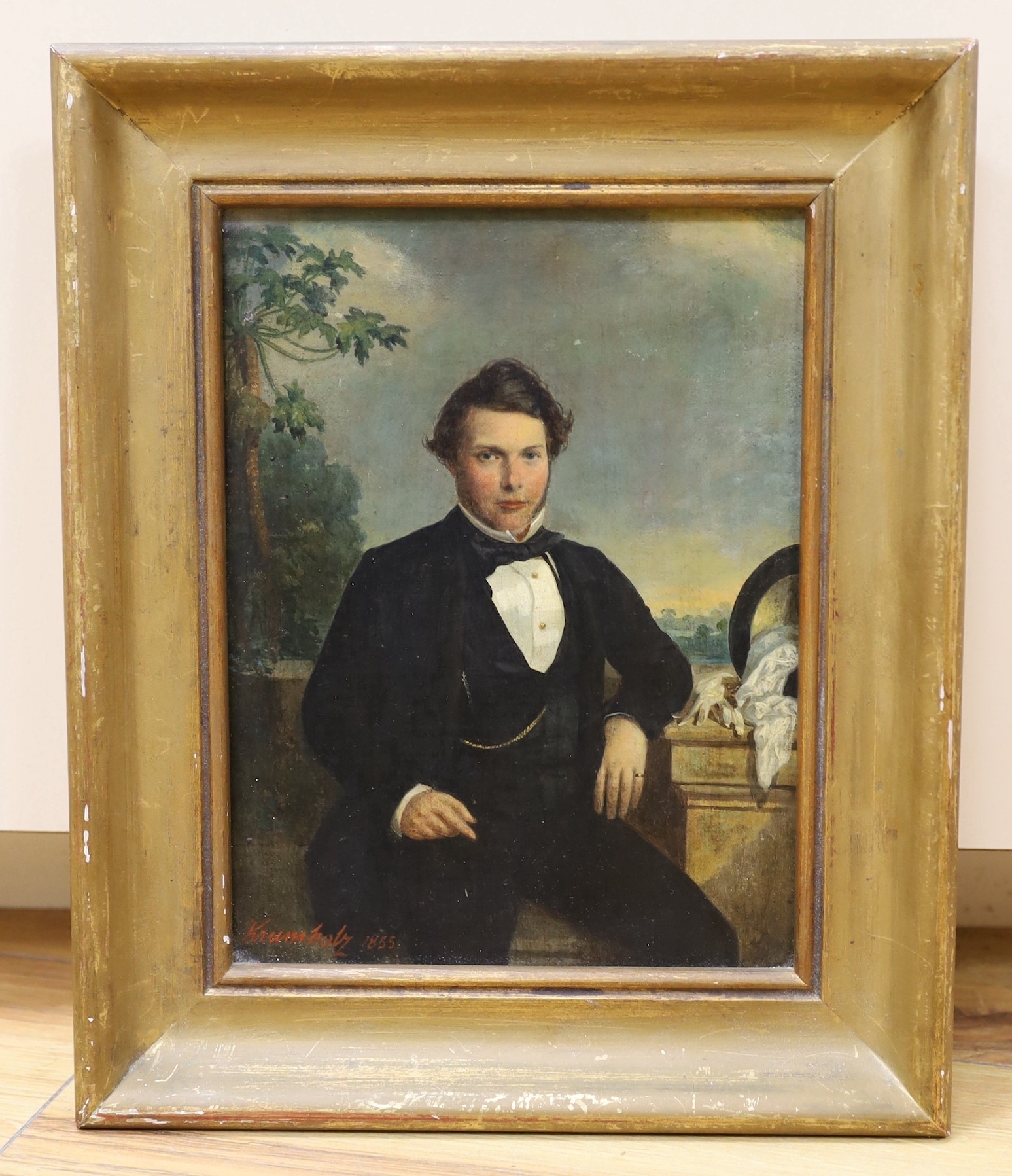 Ferdinand Krumholz | Portrait of a gentleman | MutualArt