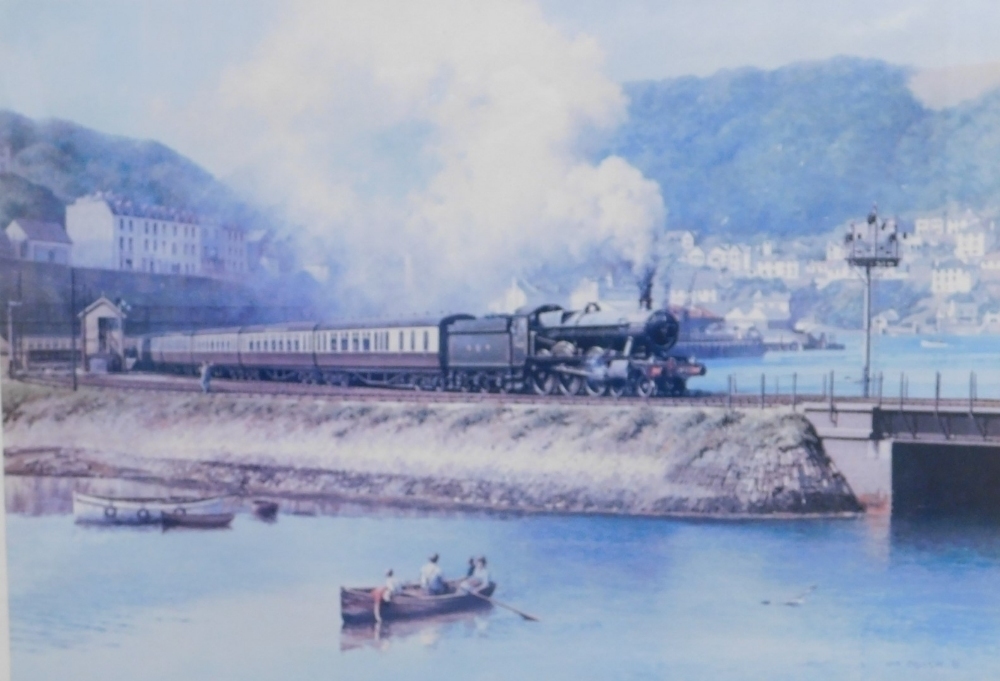 Don Breckon | Dumbleton Hall leaving Kingswear | MutualArt