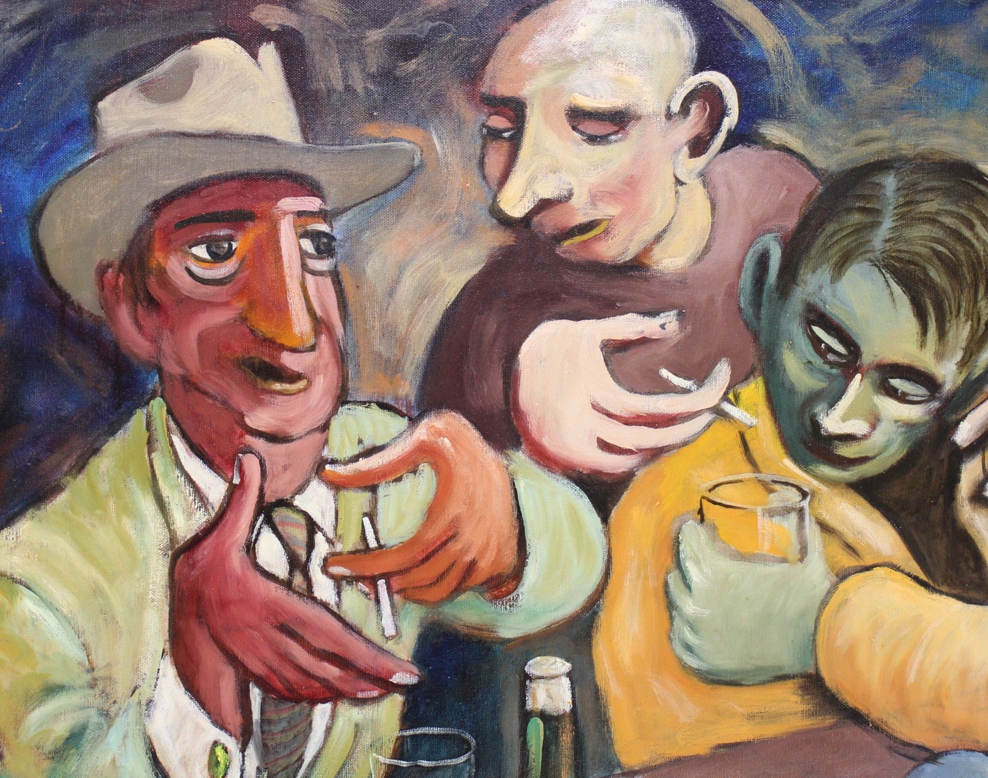 Sam Rigling | The Usual Bar Scene (1921) | MutualArt