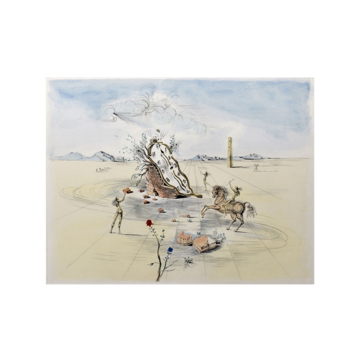 Salvador Dalí | Cosmic Horseman | MutualArt