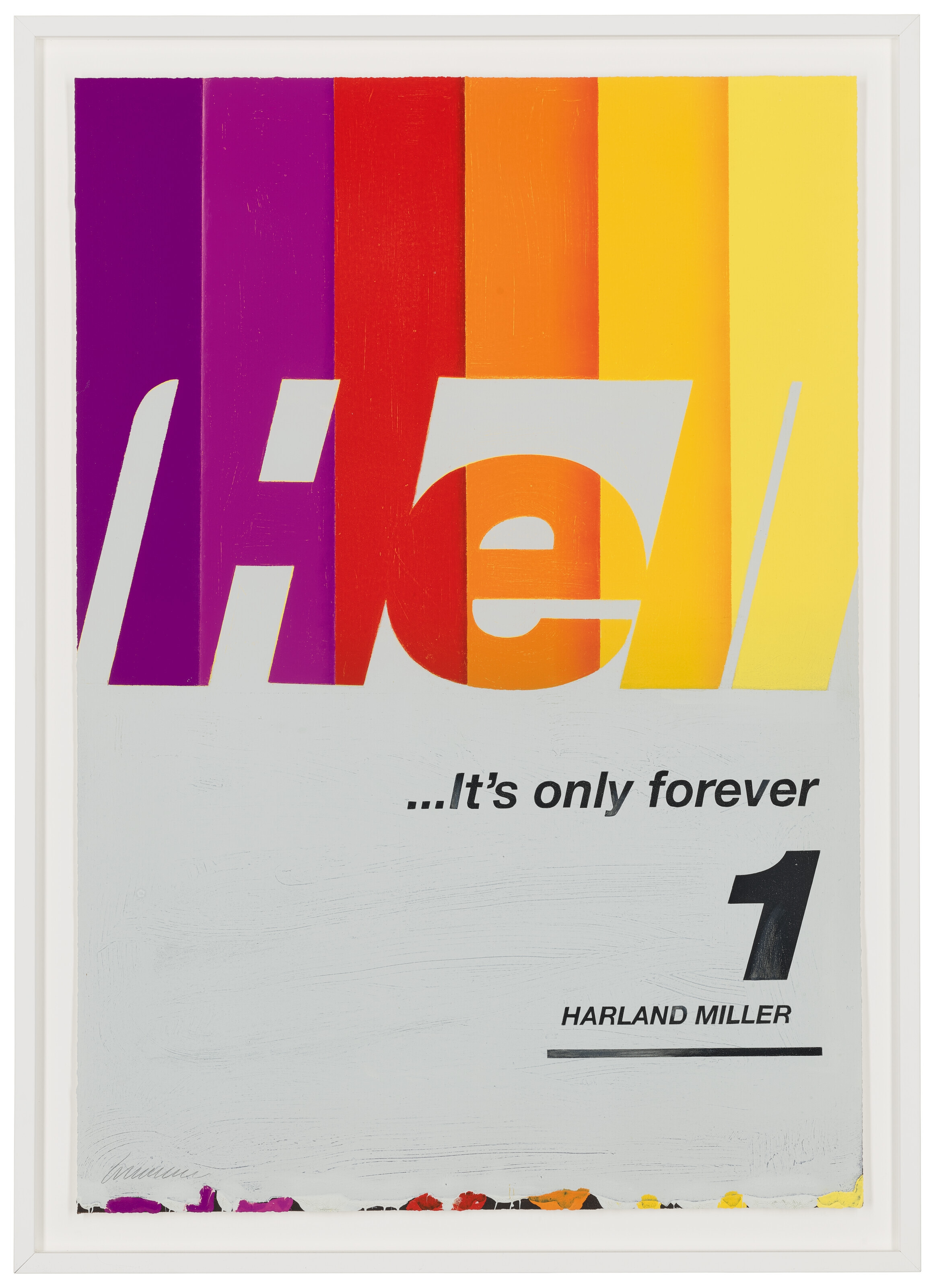 Harland Miller | Hell…It's Only Forever 1 (2020) | MutualArt